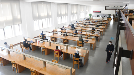 National Library of China reopens with social distancing rules - CGTN