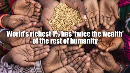 World's richest 1% has twice the wealth of the rest of humanity: Oxfam ...