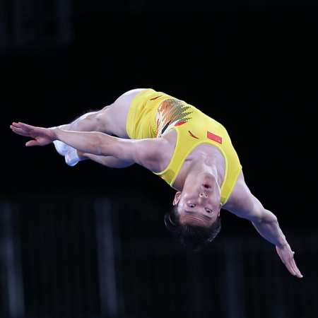 China's trampoline team continue training despite Olympic postponement ...