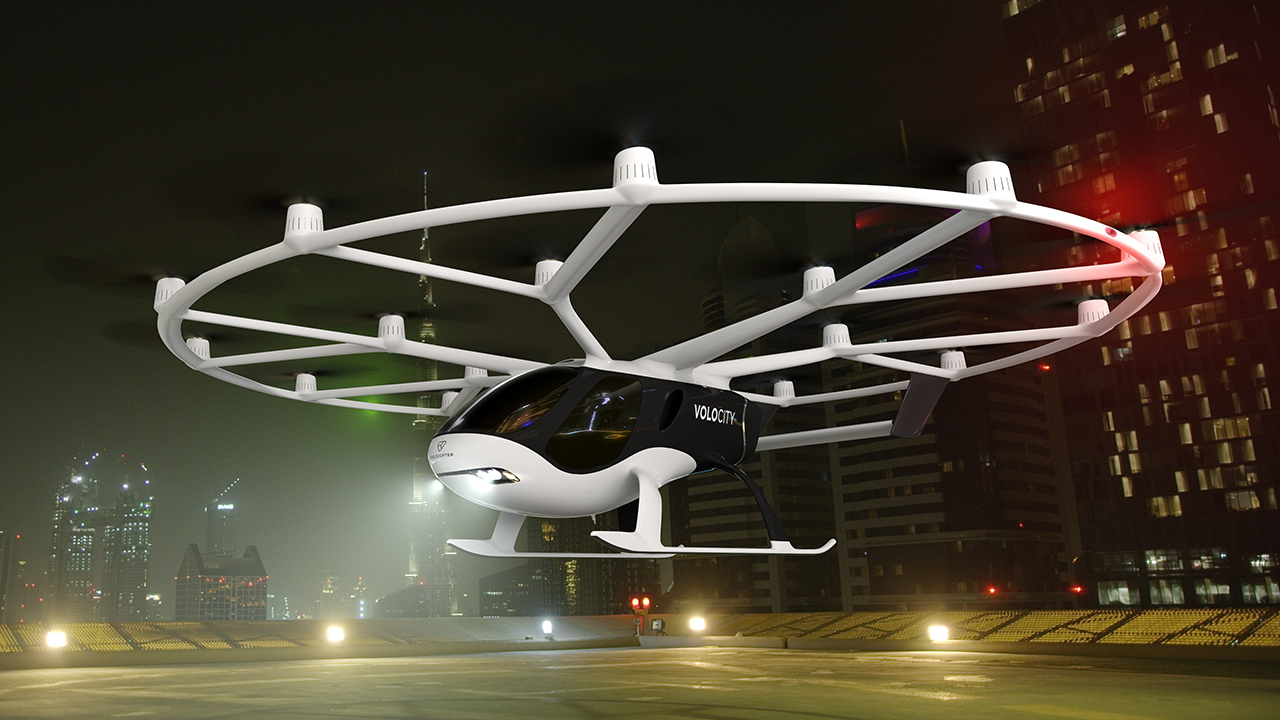 Live: The first glimpse of flying taxis in Singapore! - CGTN