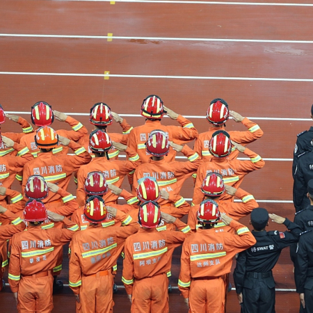 Live: Cheer in the competition for the ultimate firefighters - CGTN