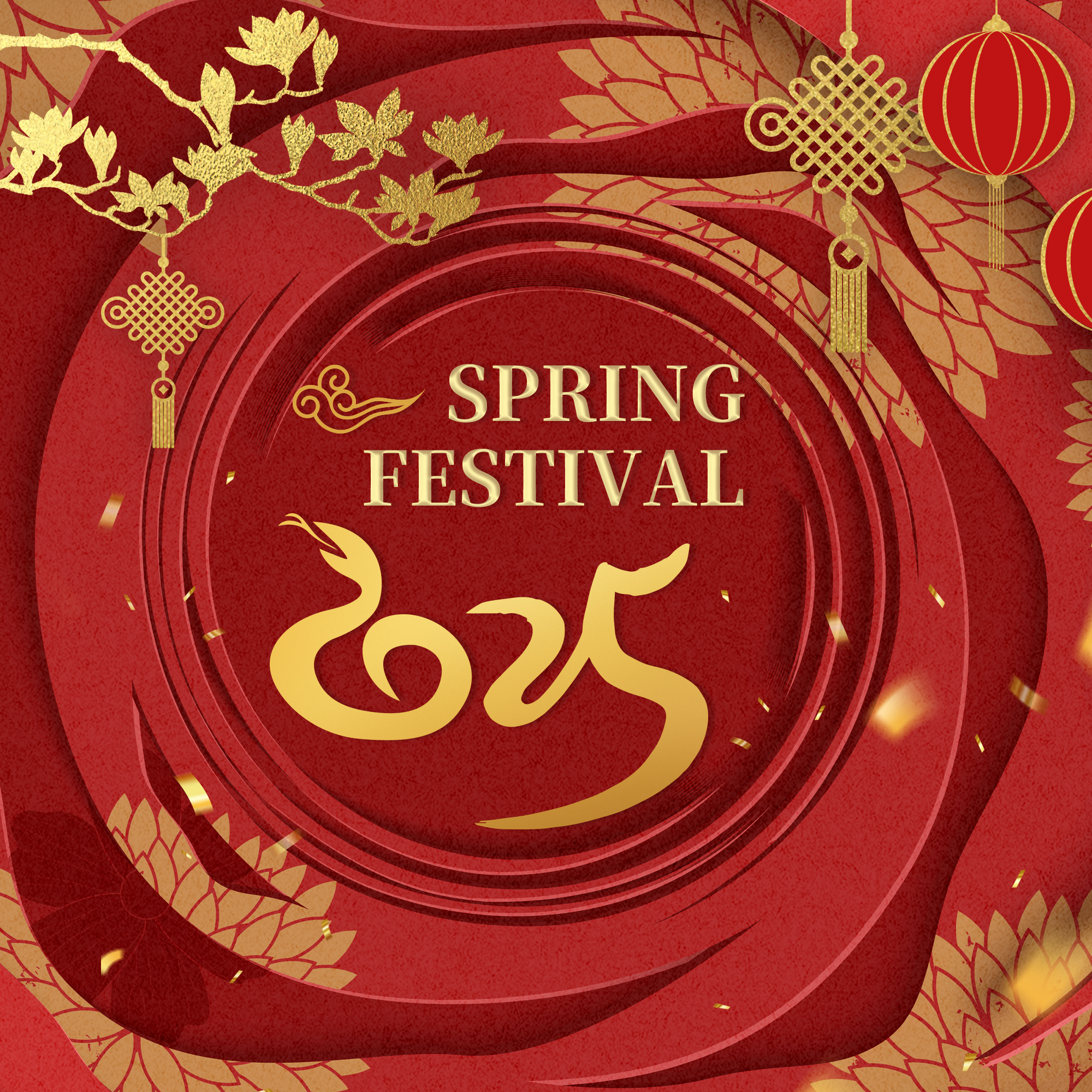 Spring Festival 2025 - Celebrate Chinese Lunar New Year
