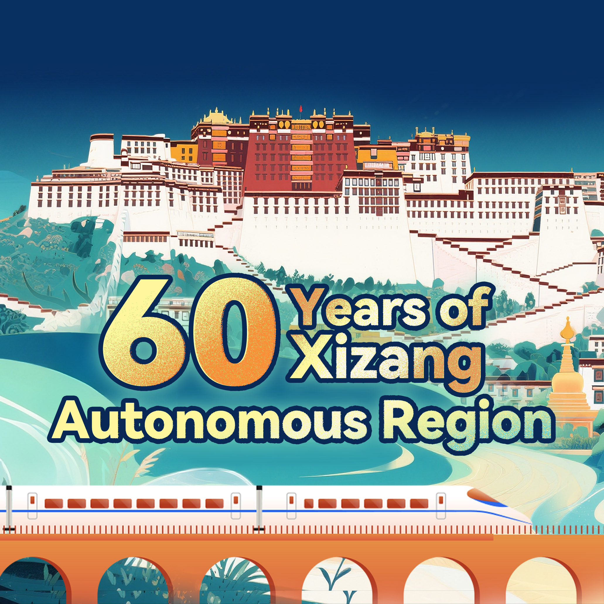 60 years of Xizang Autonomous Region