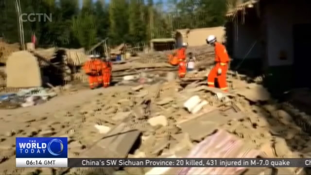 China Earthquake: 32 injured after magnitude-6.6 quake hits ...