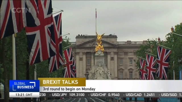Brexit Talks: 3rd round to begin on Monday - CGTN