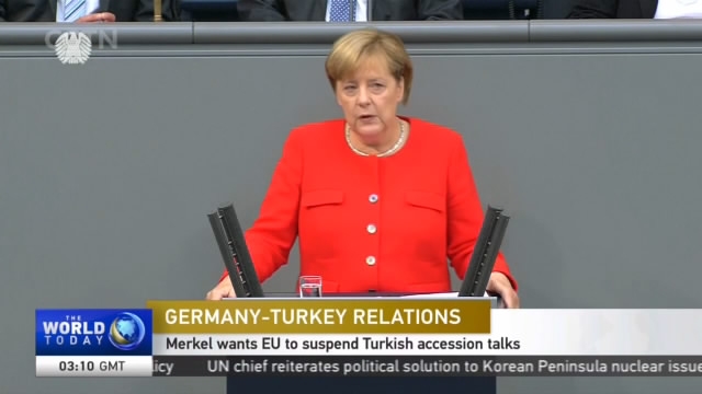 Germany-Turkey Relations: Merkel wants EU to suspend Turkish accession ...