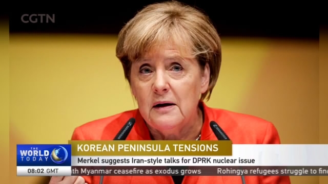Korean Peninsula Tensions: Merkel suggests Iran-style talks for DPRK ...