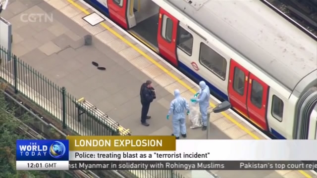 London Explosion: Police: treating blast as a "terrorist incident" - CGTN