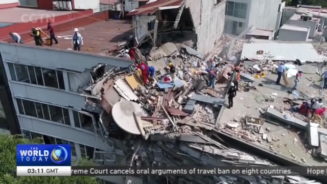 Mexico Earthquake: Fears spread over collapse of damaged buildings ...