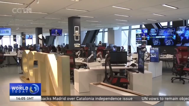 CGTN News Center: CGTN launches state-of-the-art news center - CGTN
