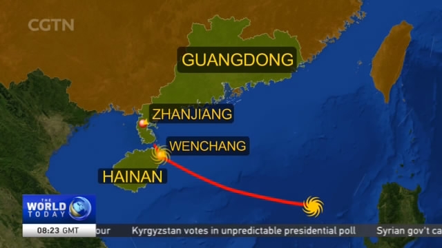 Typhoon Khanun: Season's 20th typhoon to make landfall in south China ...