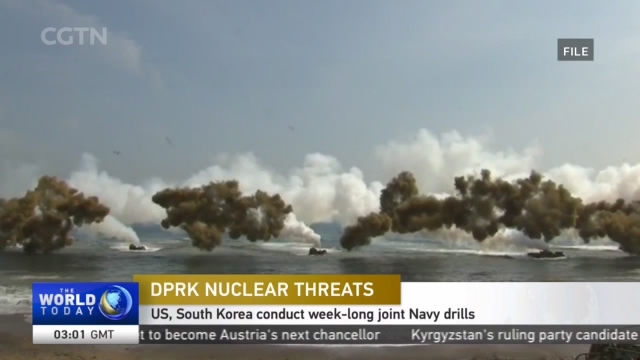 DPRK Nuclear Threats: US, South Korea conduct week-long joint Navy ...