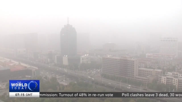 China Air Pollution: Smog arrives in Beijing earlier than usual - CGTN