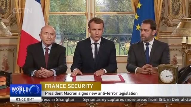 France Security: President Macron signs new anti-terror legislation - CGTN