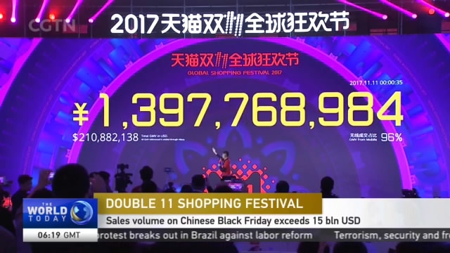 Double 11 Shopping Festival: Sales volume on China's Double 11 exceeds ...