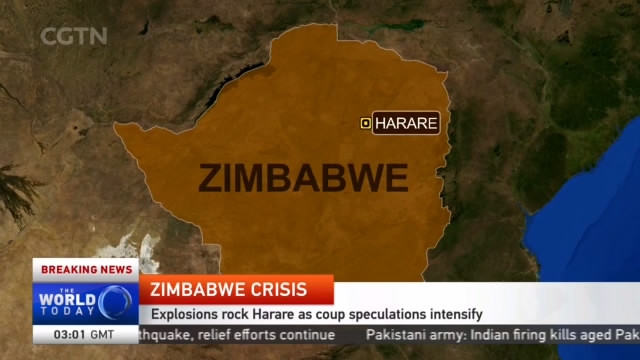 Zimbabwe Crisis: Explosions rock Harare as coup speculations intensify ...