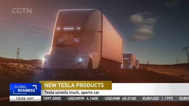 New Tesla Products: Tesla unveils truck, sports car - CGTN