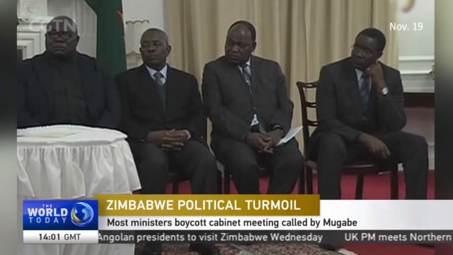 Zimbabwe Political Turmoil: Most ministers boycott cabinet meeting ...