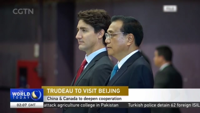 Trudeau to Visit Beijing: China & Canada to deepen cooperation - CGTN