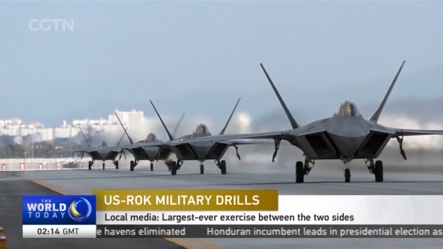 US-ROK Military Drills: Local media: Largest-ever exercise between the ...