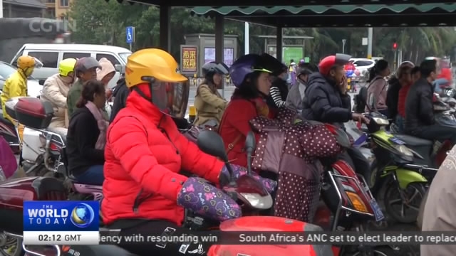 China Weather Update: Temperatures hit record-low in southern provinces ...