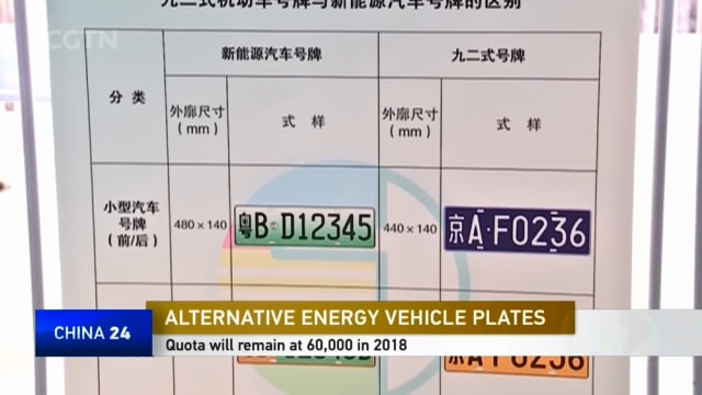 Alternative Energy Vehicle Plates: Quota will remain at 60,000 in 2018 ...